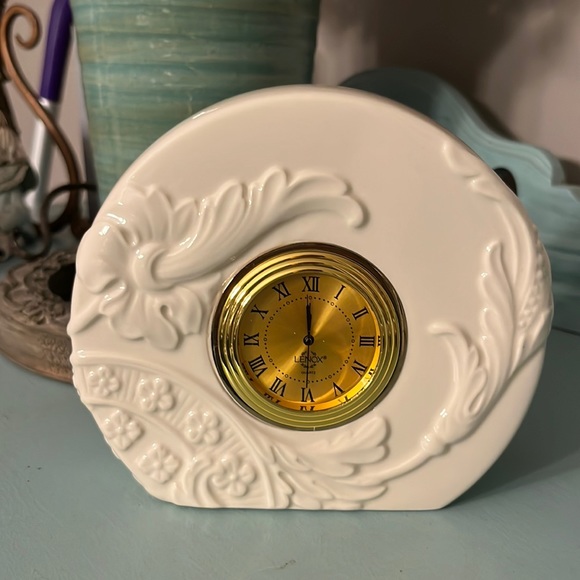 Lenox | Accents | Lenox New In Box Grande Minuet Clock | Poshmark